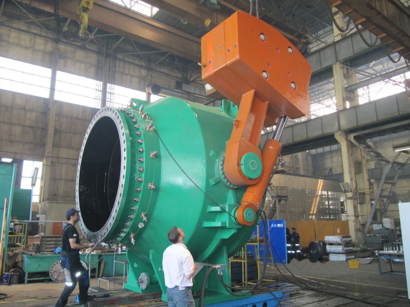 Globe valve - VAPTECH LTD - hydraulic / for pipes / penstock