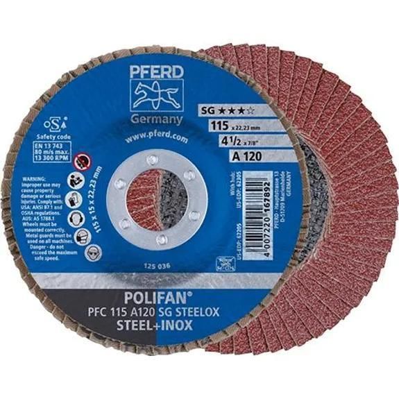 Finishing flap disc - PFC 115 A 120 SG - PFERD