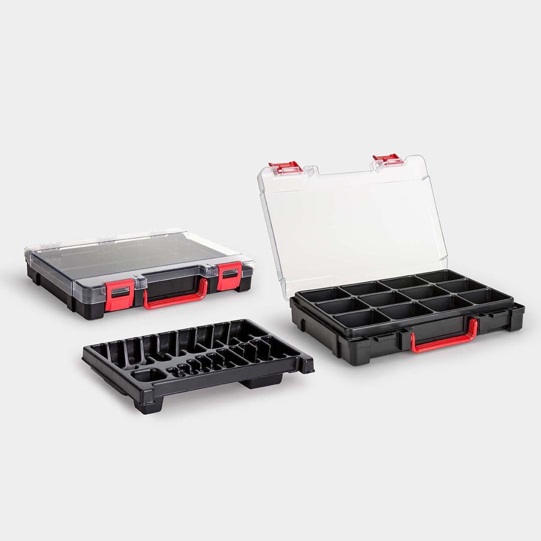 Plastic tool case - CR series - rose plastic