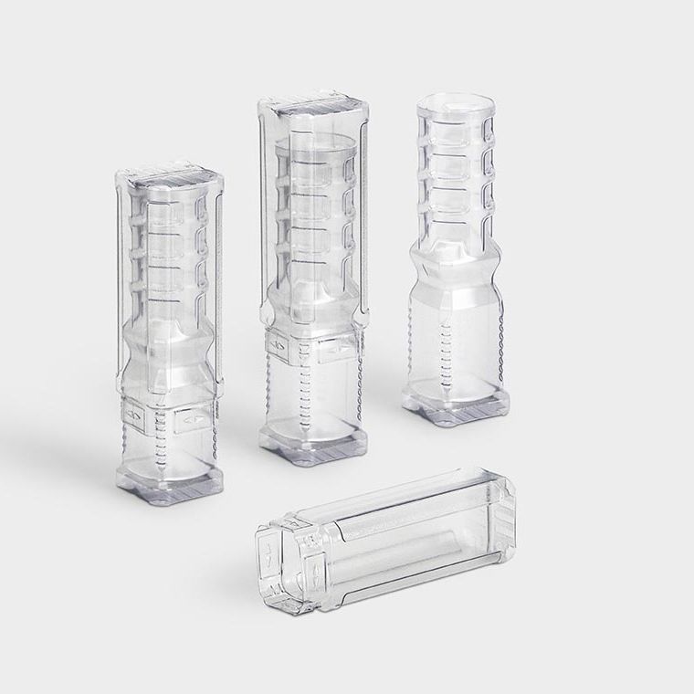 PVC packaging tube - BKT series - rose plastic - punch / for twist-off caps