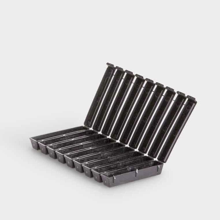 Plastic packaging - SplitPack® - rose plastic - cutting tool / for end ...