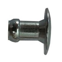 Flat-head rivet - Type-B - DEGOMETAL - steel / speed