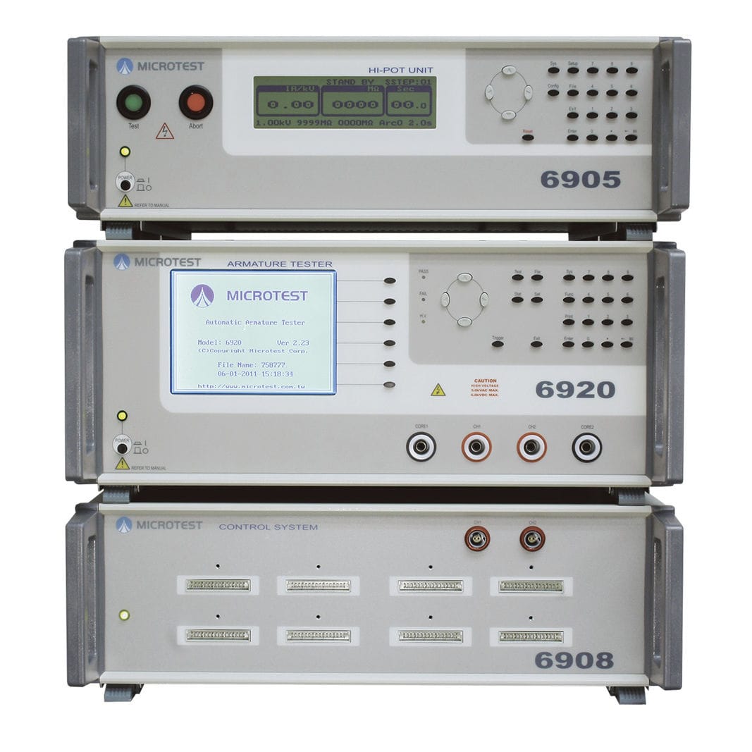 Rotor tester - 6920 - Microtest Corporation - resistance / Hipot ...