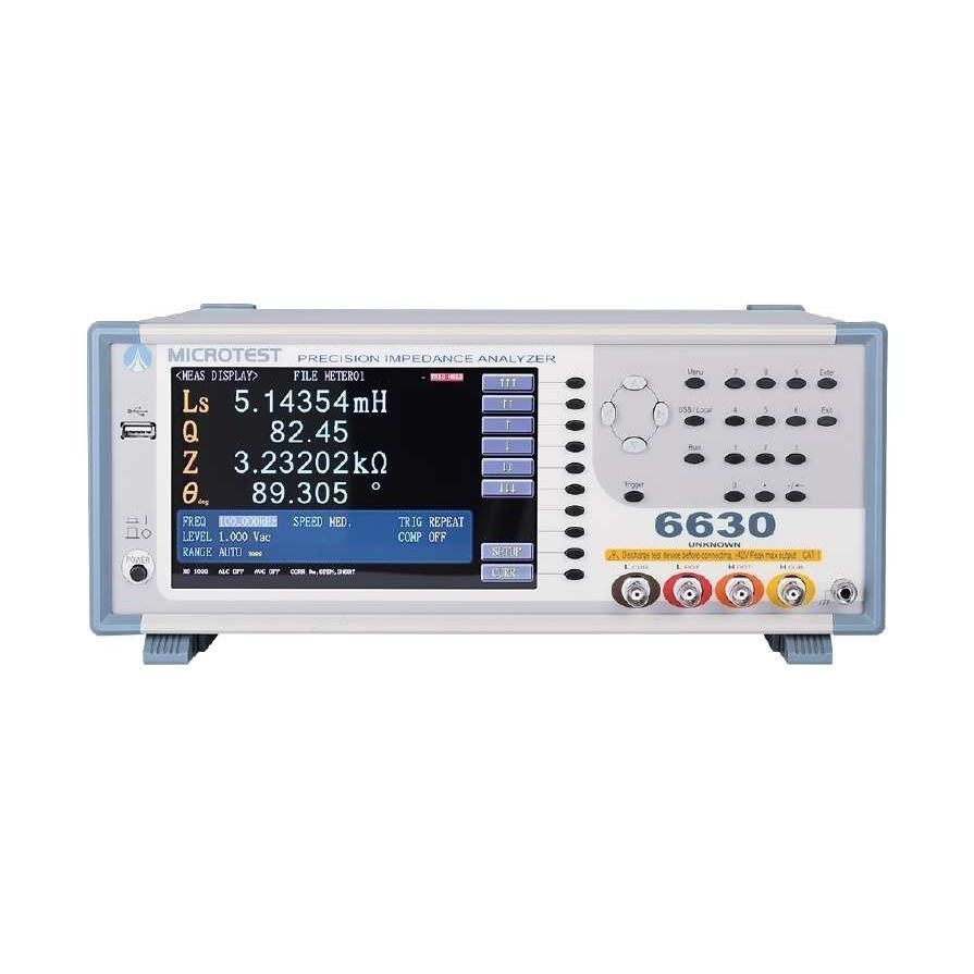 Benchtop LCR meter - 6630 series - Microtest Corporation - DC
