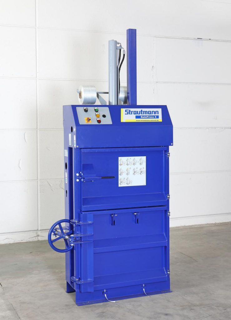 Cardboard baling press - BalePress 4 - Strautmann Umwelttechnik - for ...