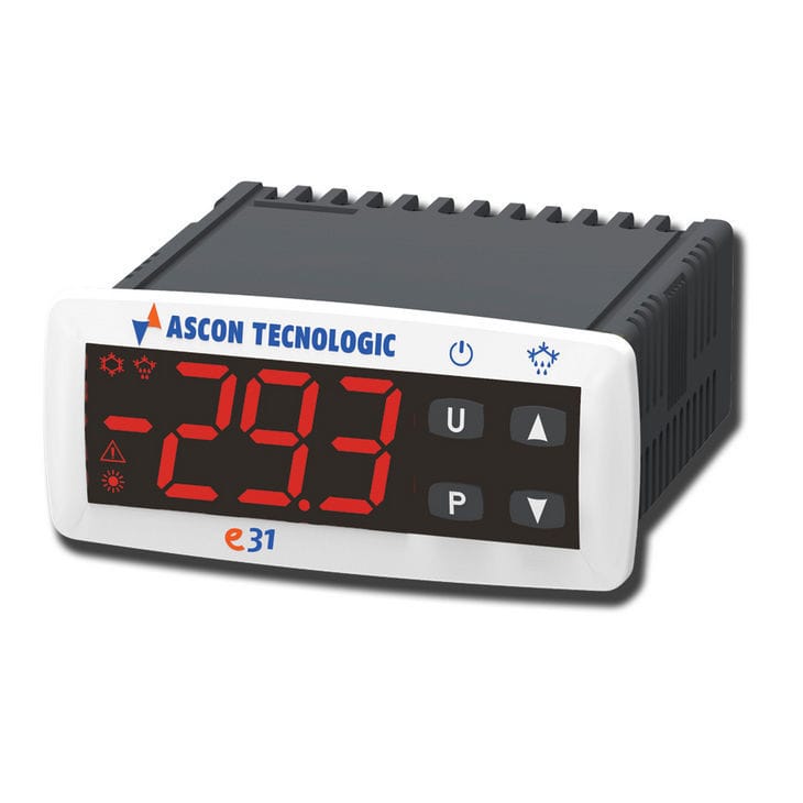 Digital temperature controller - E31 - ASCON TECNOLOGIC - IP65 / refrigeration