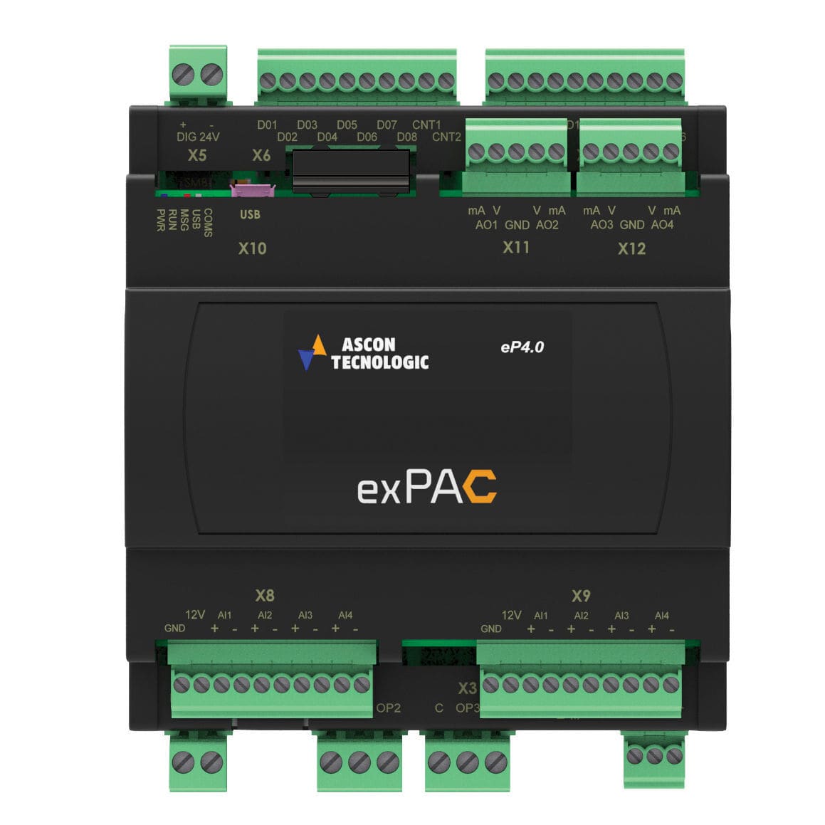 PLC expansion module - EP4 - ASCON TECNOLOGIC