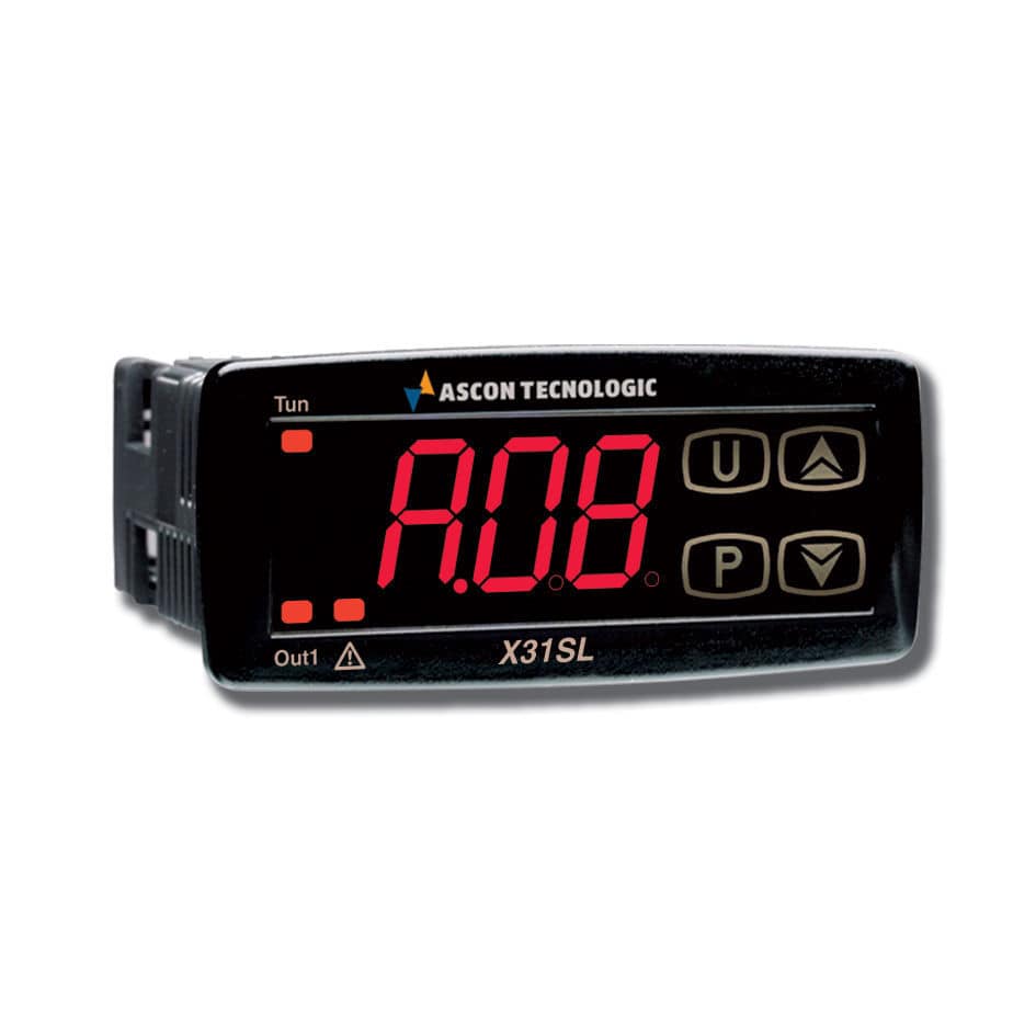 Universal indicator - X31L - ASCON TECNOLOGIC - with LED display / 3-digit / panel-mount