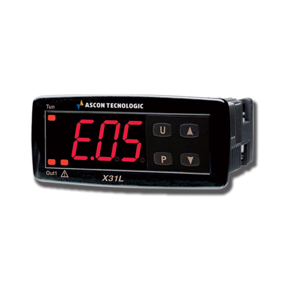 Universal indicator - X31L - ASCON TECNOLOGIC - with LED display / 3-digit / panel-mount