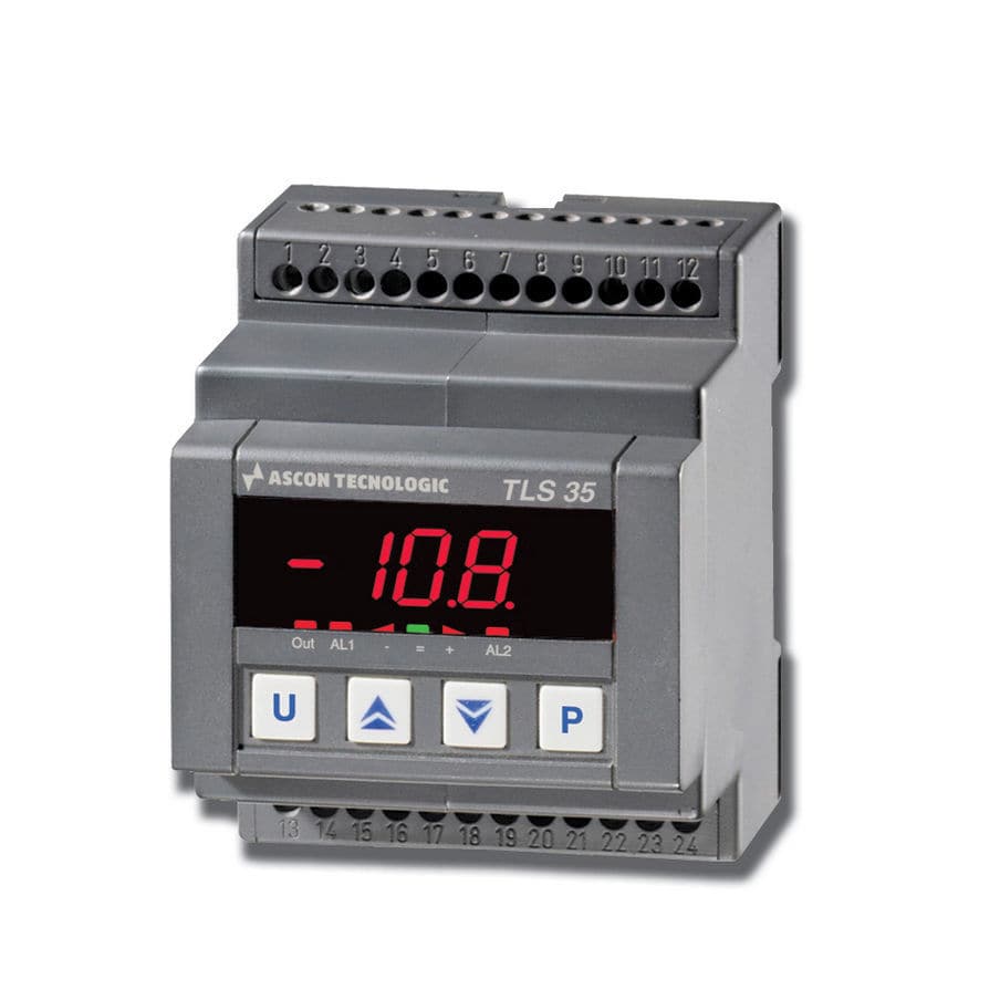 Digital temperature controller - TLS35 - ASCON TECNOLOGIC - IP20 / IP40 ...