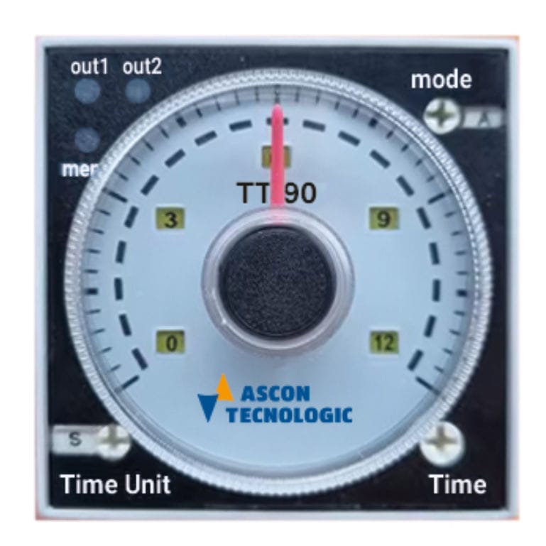 Electronic timer - TT90 - ASCON TECNOLOGIC - digital / multi-function