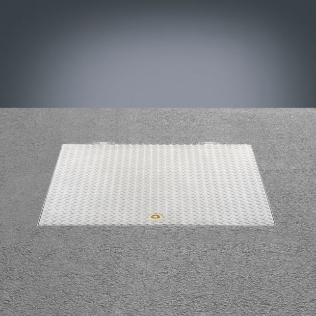 Stainless steel manhole - HS12 - Hailo Professional - rectangular
