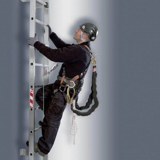 Construction fall arrest system - SSL 8-R1 - Hailo Professional - for ...