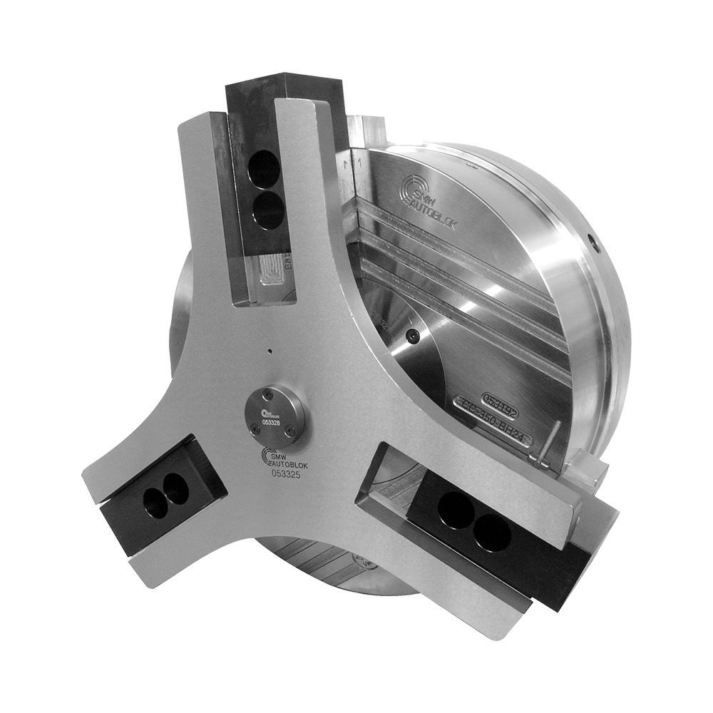 Power chuck - CC - SMW AUTOBLOK - 3-jaw / lathe / pneumatic