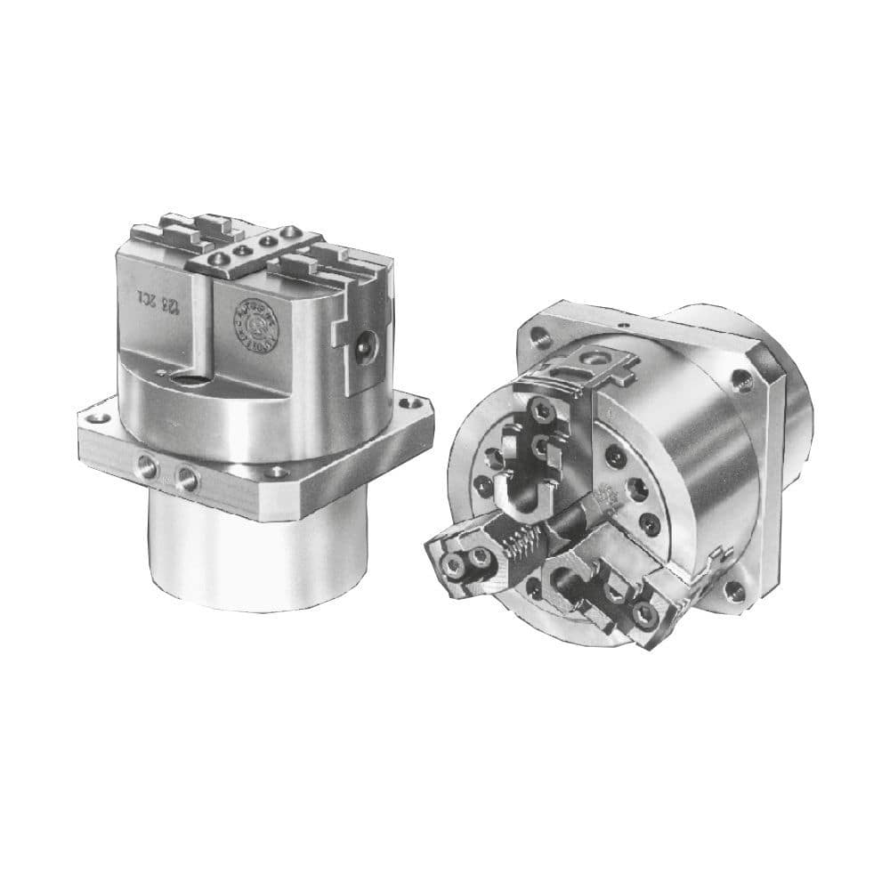 Power chuck - US series - SMW AUTOBLOK - 2-jaw / lathe / hydraulic