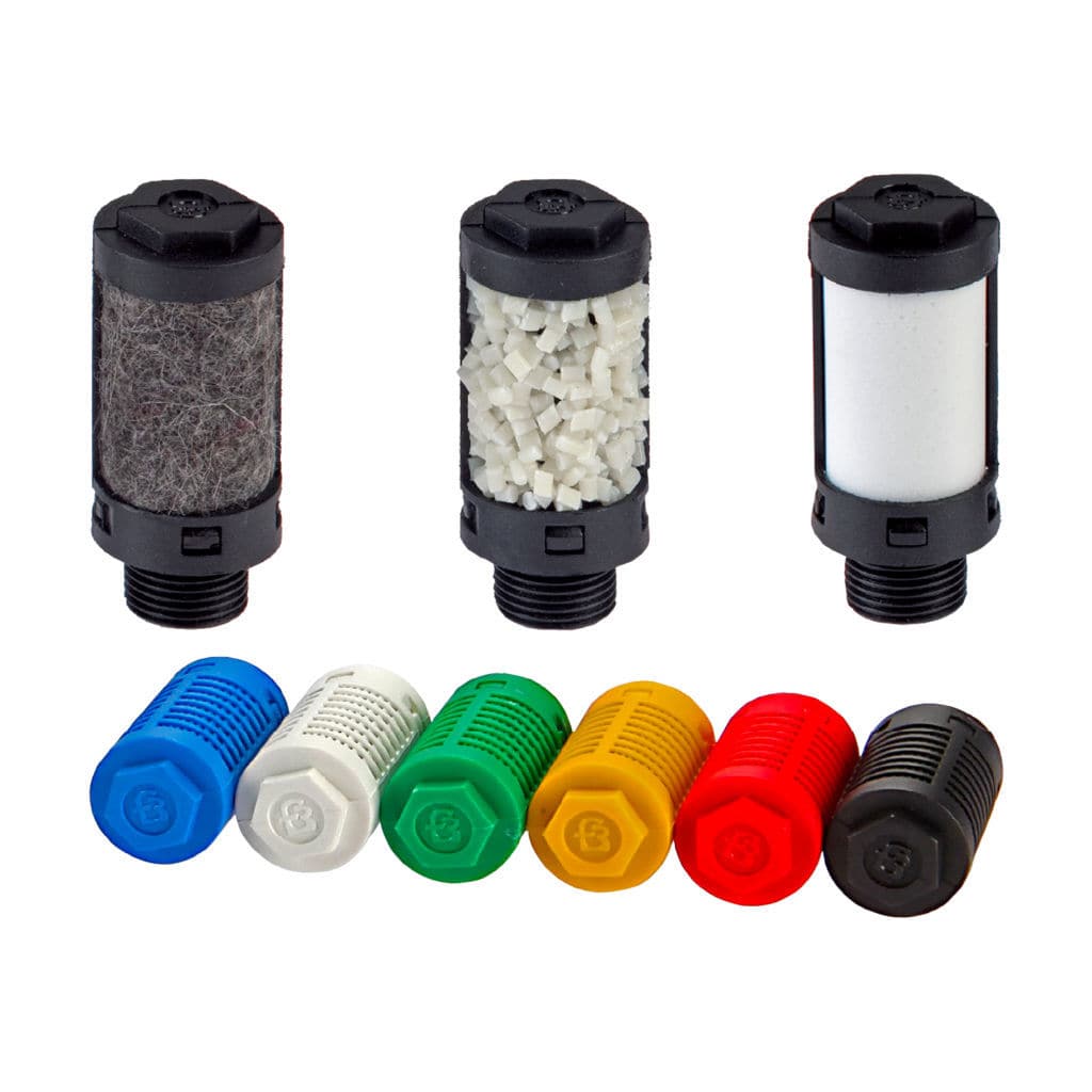 Exhaust silencer - 104 - Farbo - vacuum / tubular