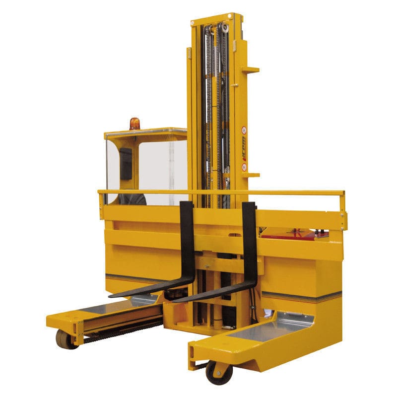 Electric stacker truck - CROSS-P series - ICEM - walk-behind / 4-way