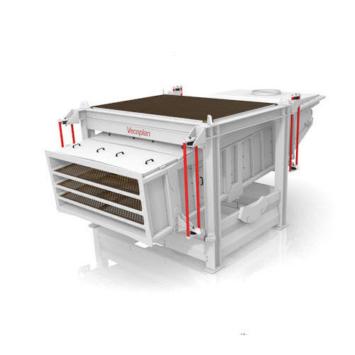 Recycling screener - VSS 60 - Vecoplan - tumbler / for bulk materials