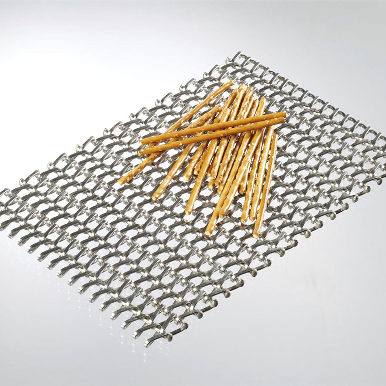 Wire mesh conveyor belt - 300 - Steinhaus - nickel steel / chrome steel ...