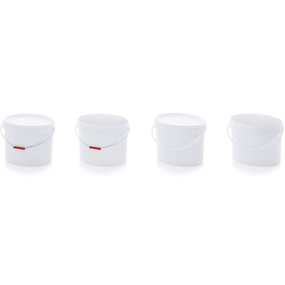 Plastic pail - EO 18,8+DK - AUER Packaging GmbH - oval / with lid ...