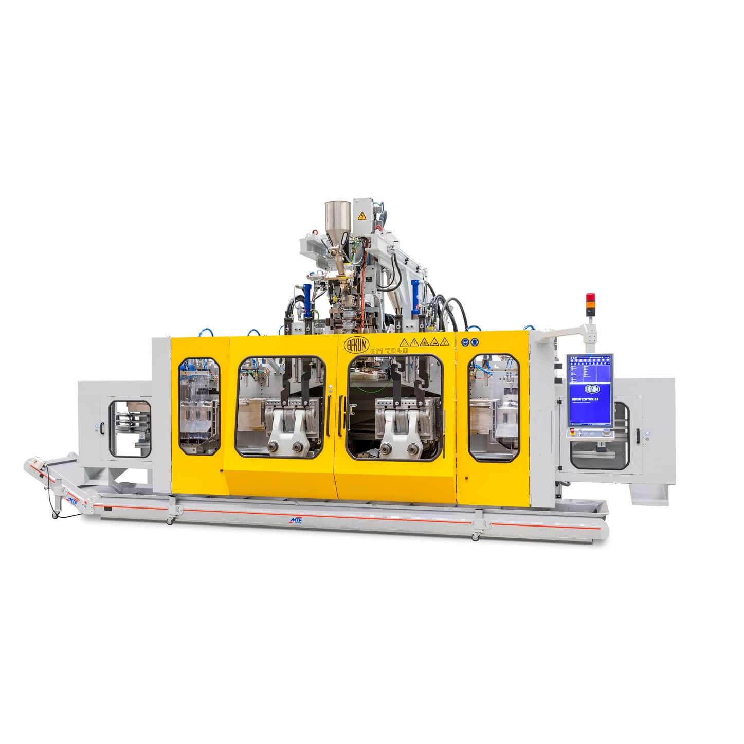 Extrusion blow molding machine - B series - Bekum Maschinen Fabriken ...