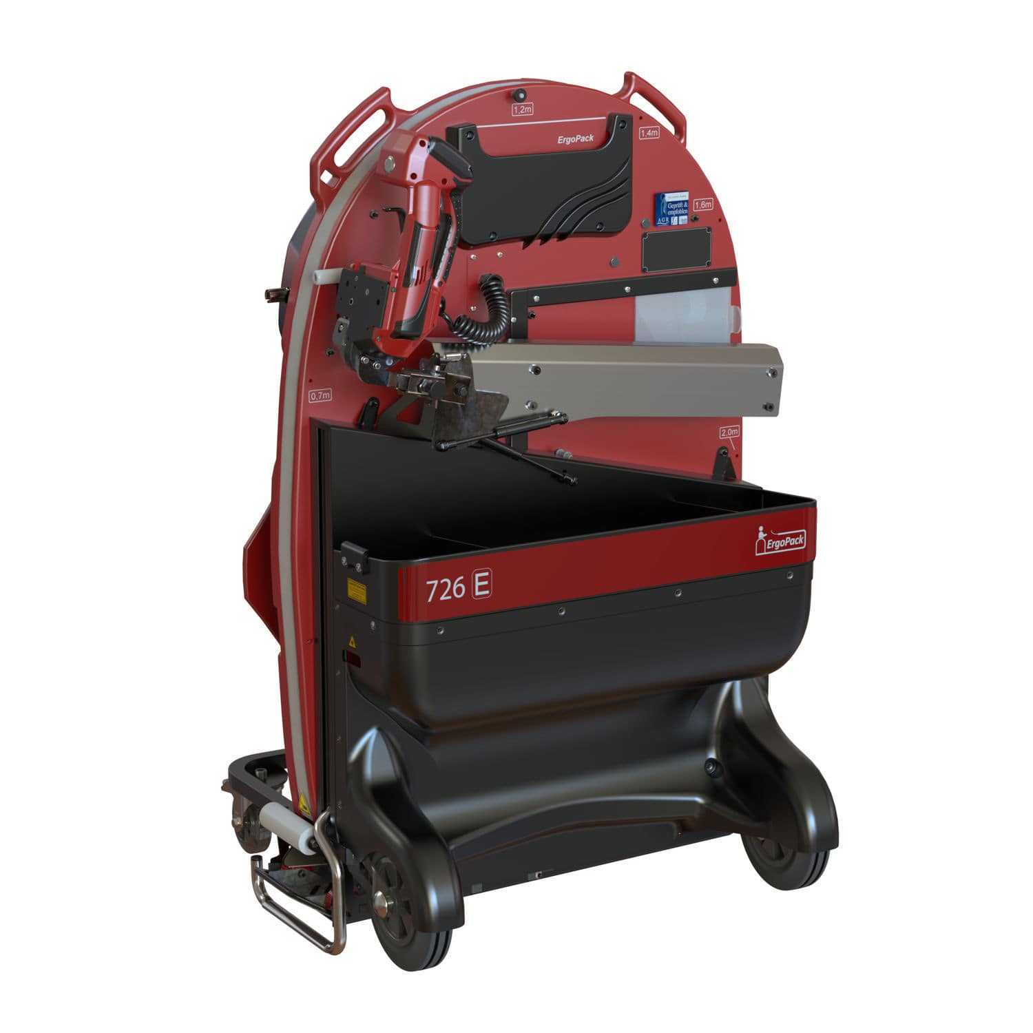 Semi-automatic strapping machine - E-conomy Line - ErgoPack Deutschland ...