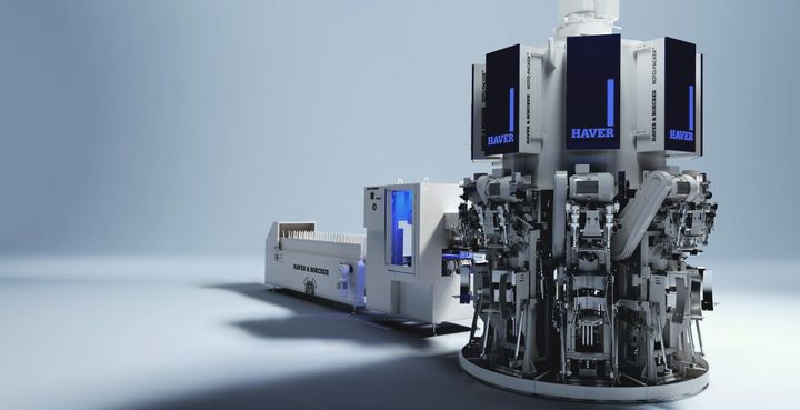 Automatic filling machine - ROTO-PACKER® series - HAVER & BOECKER - bag ...