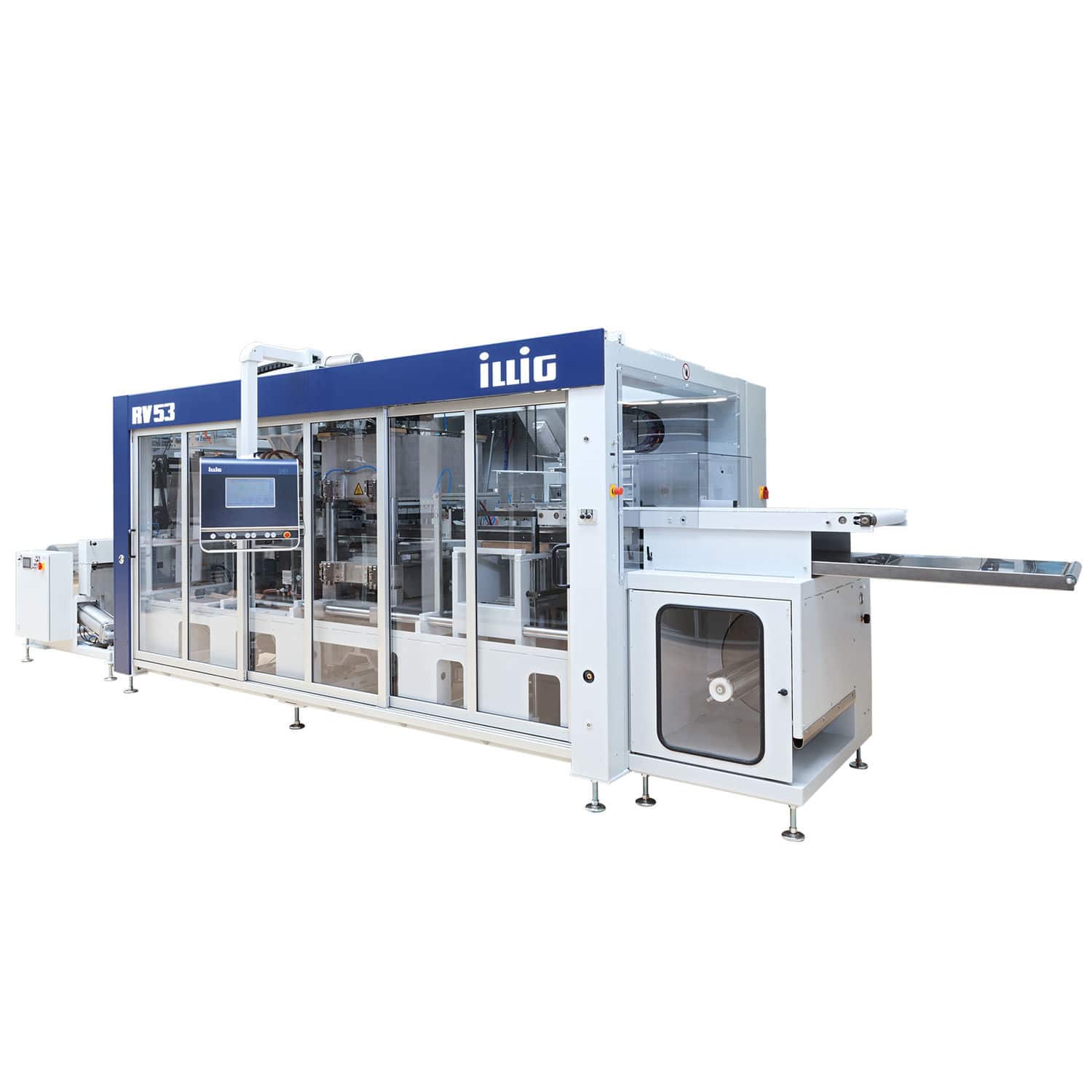 Roll-fed thermoforming machine - IC-RV 53d - ILLIG Maschinenbau GmbH ...