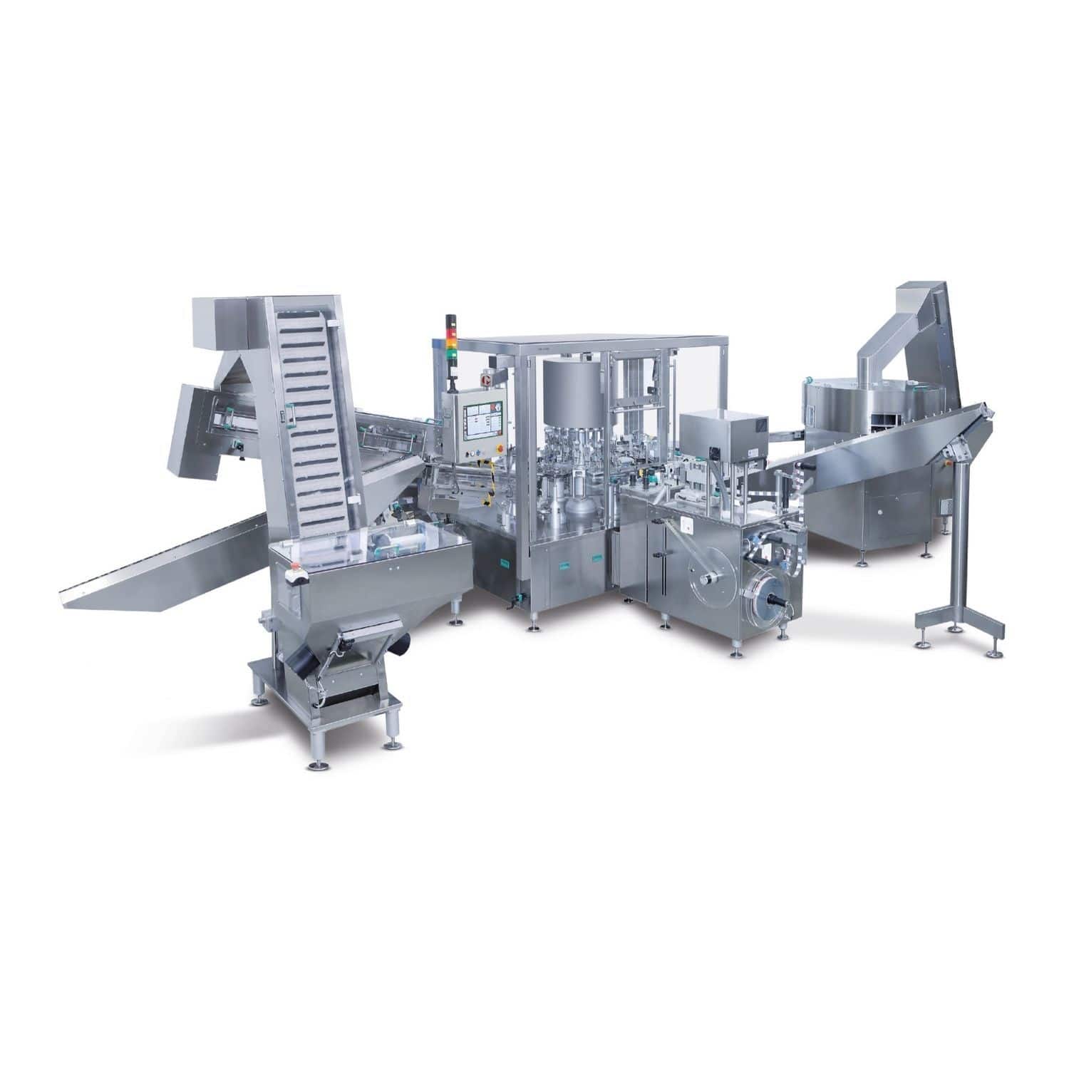 Automatic assembly machine - COMBI series - Marchesini Group - syringe