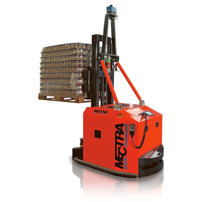 Pallet AGV - LGV - Mectra - for warehouse / laser guided