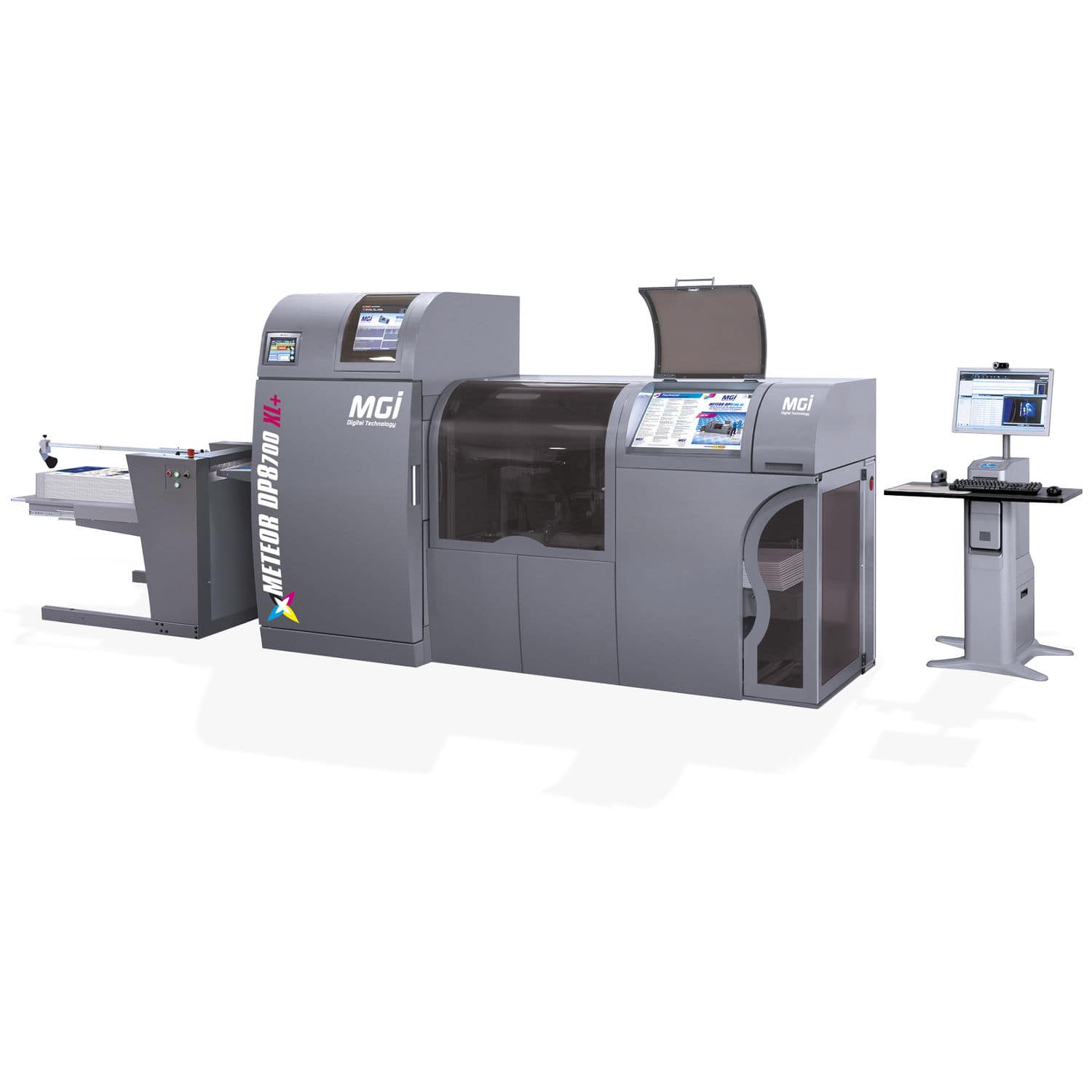 Sheet fed offset press - Meteor DP8700 XL+ - MGI Digital Graphic ...