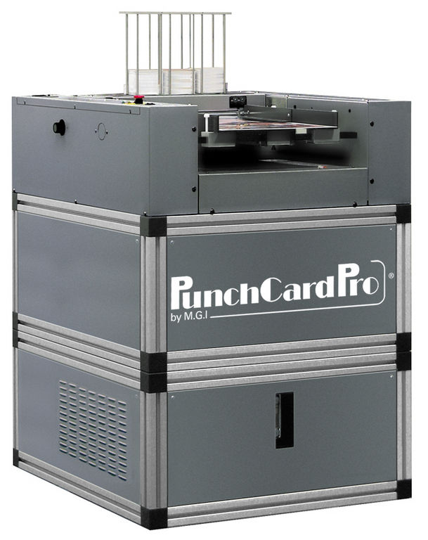 Semi-automatic punching machine - PunchCard Pro - MGI Digital Graphic ...