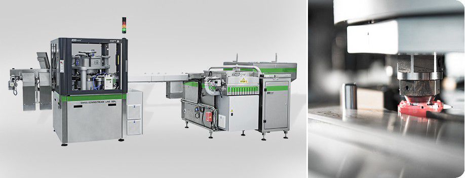 Cap production line - SDL - PackSys Global AG - automatic