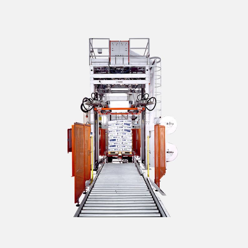 Automatic hood machine - Paglierani - stretch film