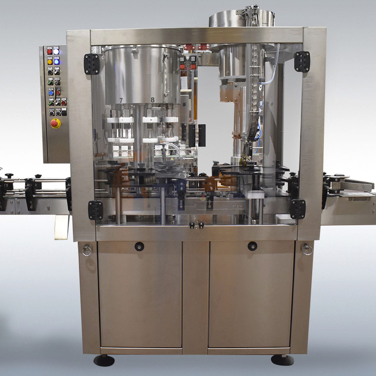 Monobloc filler and capper - PMR System Group - for glass bottles / for beer / automatic