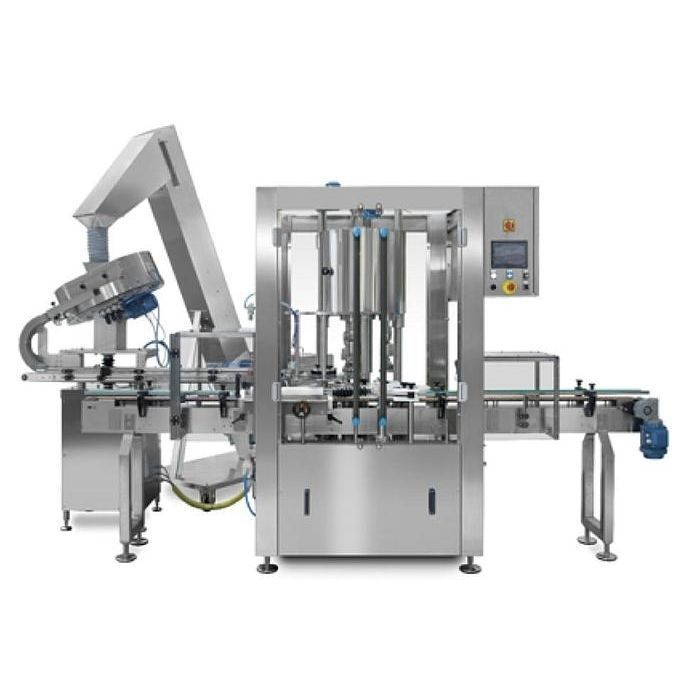 Rotary capper - MC - PMR System Group - pressure / monobloc / automatic