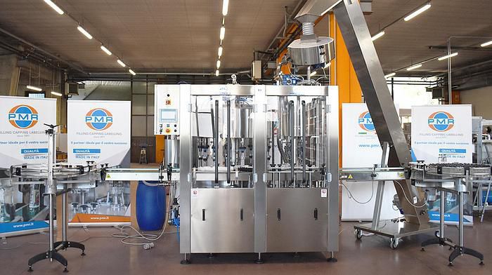 Automatic filling and capping machine - MFC - PMR System Group - for ...