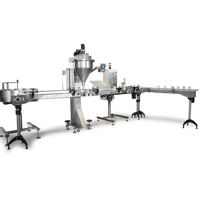Rotating filler and capper - RTE1U - PMR System Group - for powders ...