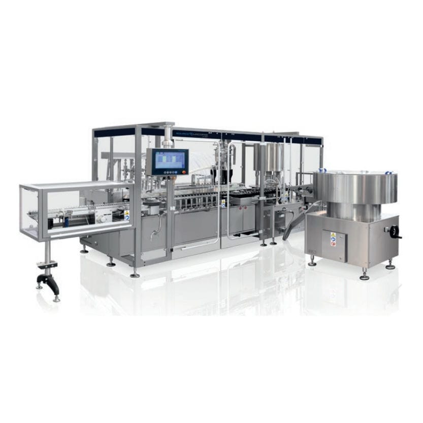 Automatic filler and capper - Macofar LF series - Romaco Group - for ...