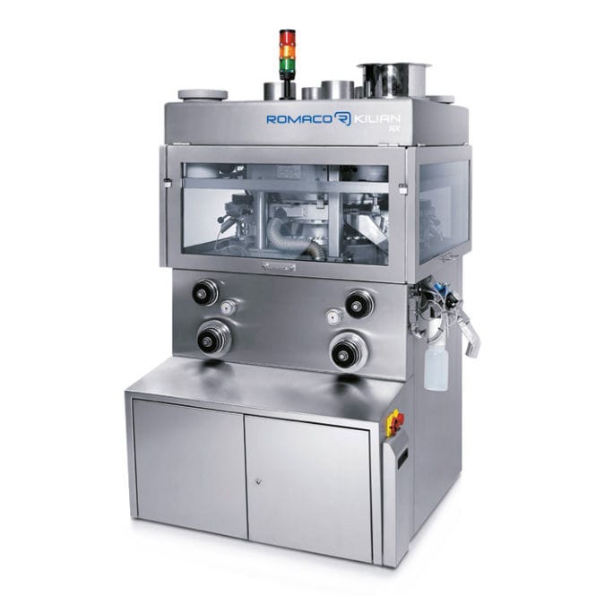 Rotary tablet press - RX - Romaco Group - double-layer