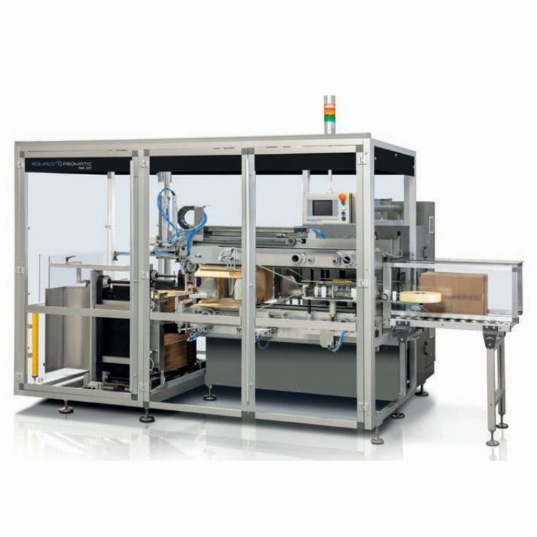 Horizontal case packer - Promatic PAK series - Romaco Group - automatic ...
