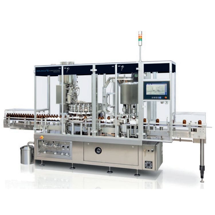 Automatic filling machine - MACRO series - Romaco Group - for glass ...