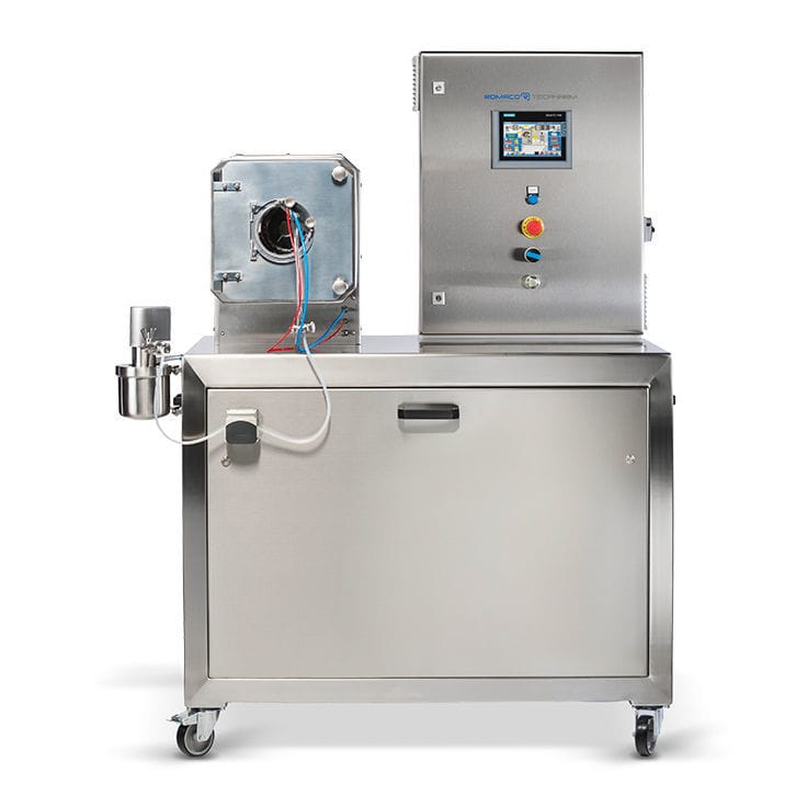 Laboratory coating machine - TP R LAB series - Romaco Group - for ...