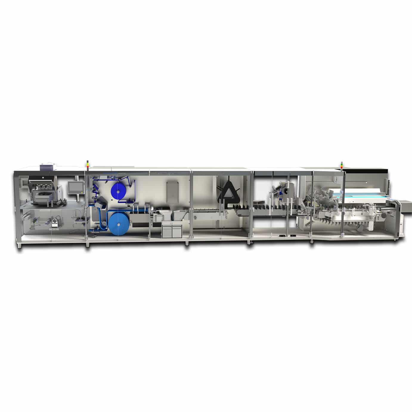 Blister packaging line - Unity 600 - Romaco Group - for the ...