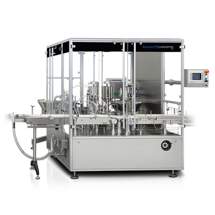 Automatic filling machine - LVI series - Romaco Group - container / for ...