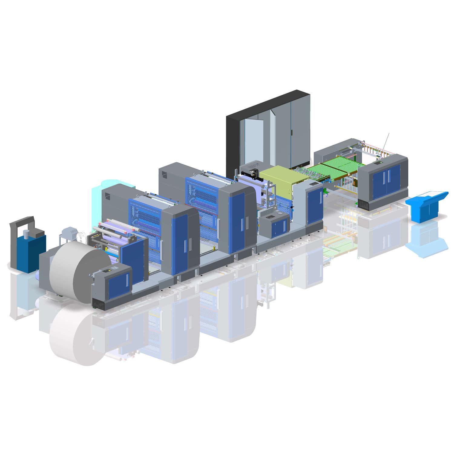 Web-fed offset press - UNIVERSAL 850 - Rotatek - medium-sized / for ...