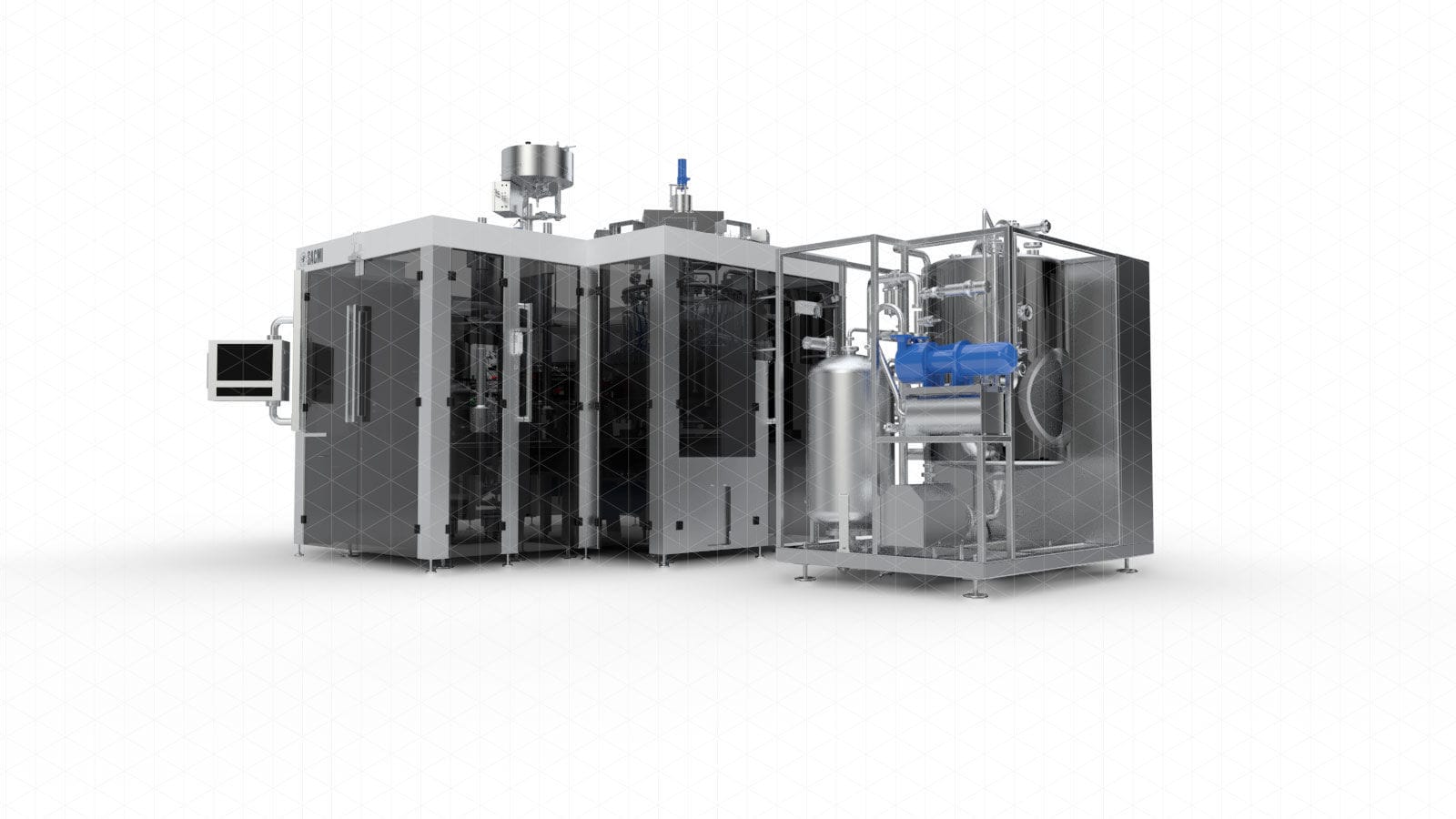 Automatic filling machine - EQUAFILL - Sacmi Labelling - bottle / for ...