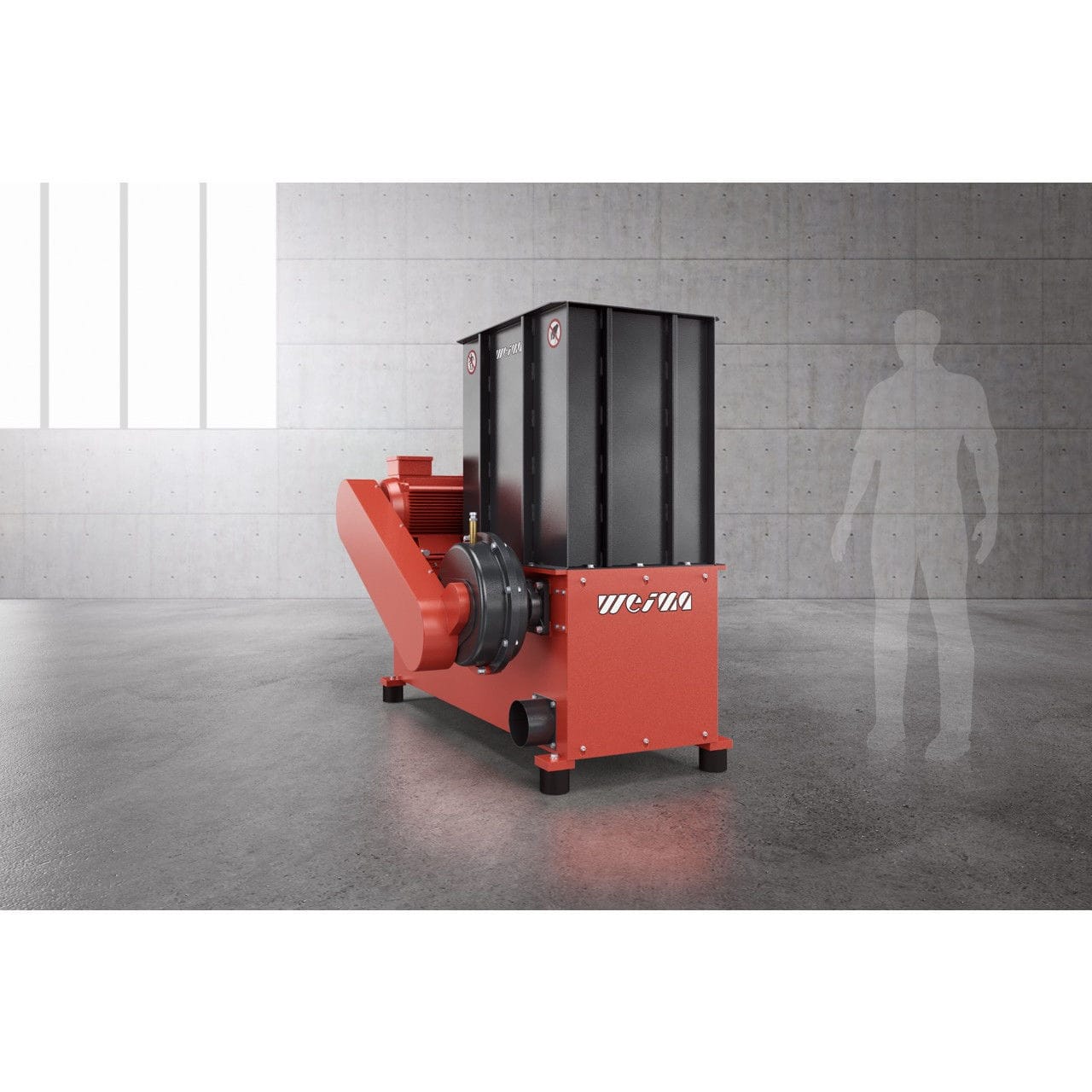 Primary shredder - WL 600 - WEIMA Maschinenbau GmbH - single shaft ...