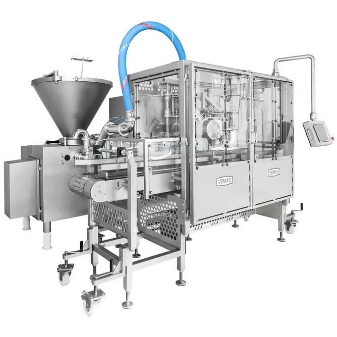 Cup filling line - Vemag - for food / for the food industry / vacuum