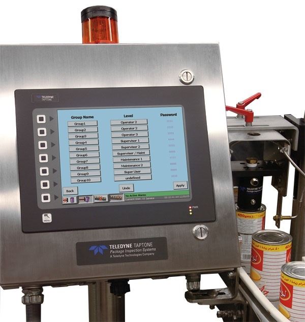 Fill level inspection system - 2,000 containers/min , 12 VDC | T4000 ...